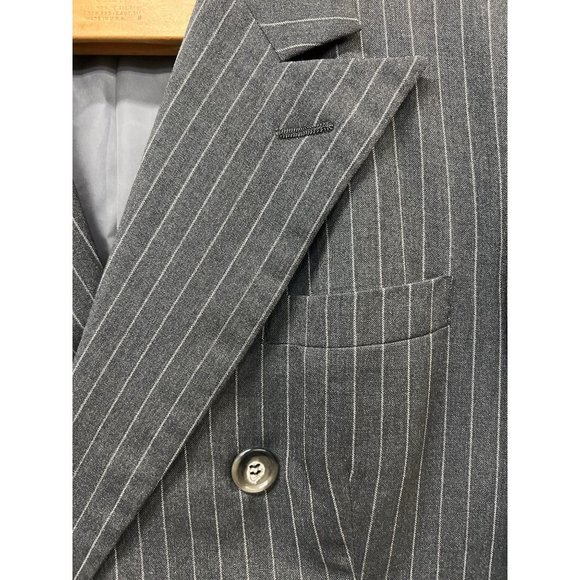 Avery Lucas | Suits & Blazers | Avery Lucas Grey Pinstripes Suit Mens ...